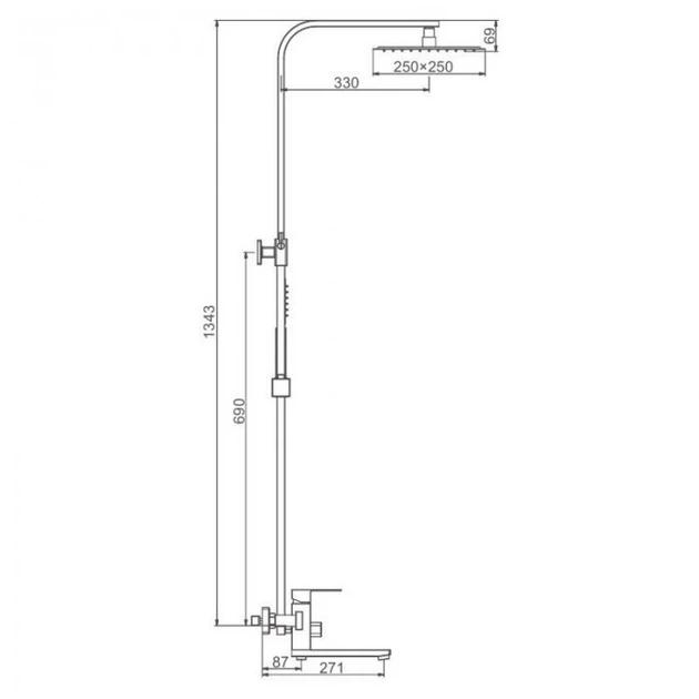 Душова система Frap F24802-6 – фото, відгуки, характеристики в інтернет-магазині ROZETKA від ...