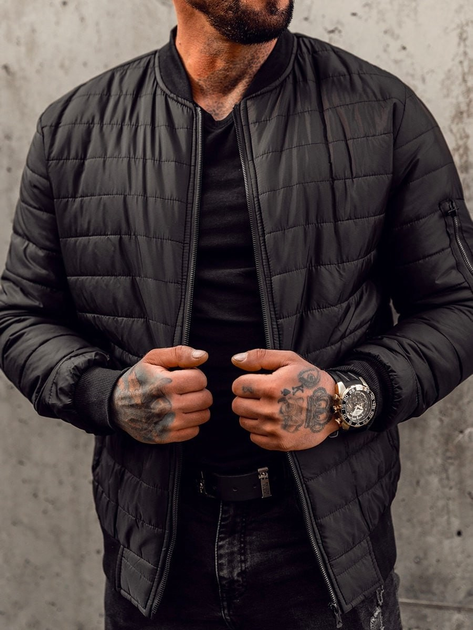 Стеганый бомбер XL Черный К-950 от продавца: Top Clothes – в интернет ...
