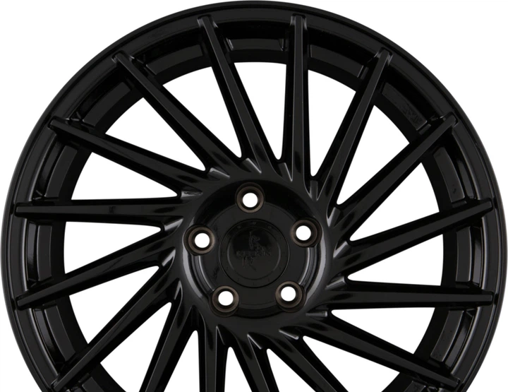 KESKIN KT17 HURRICANE Black Painted (BP) R18 W8 PCD5x112 ET45 DIA72.6 ...