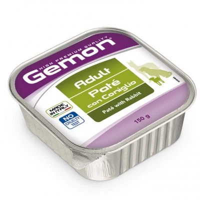 Консерви Gemon Dog Wet Adult для дорослих собак паштет з кроликом 150 г от продавца: Animal ...