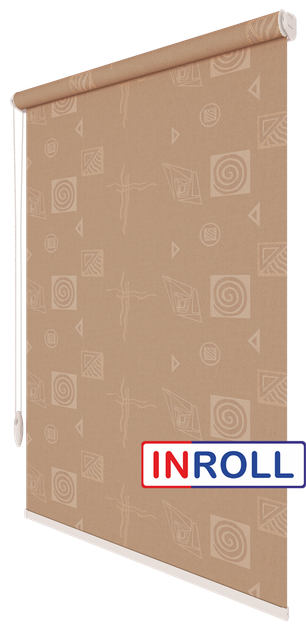 Ролета тканевая INROLL Есо-Standart 50х165 см Ikea Маккофе 2085 – фото ...