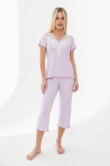 Комплект: блуза и брюки German Volf 40(XS) Лавандовый-3 (68509 ...