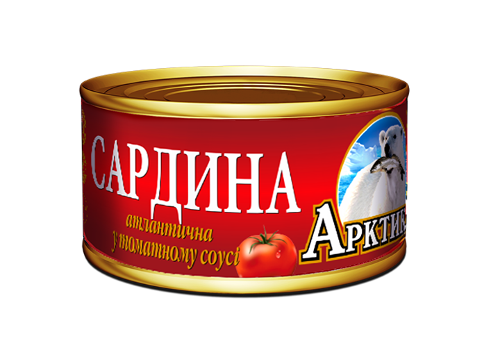 Сардина атлантическая в т/с Арктика №5 240 г – купить в Украине ...