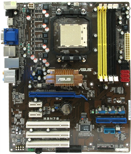 Материнська плата Socket AM2+ ASUS M3N78 з HDMI Відео (sAM2+/AM3, DDR2 ...