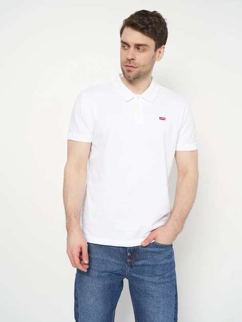 Поло довге чоловіче Levi's 35883-0003 S White (5400970031557) – в ...