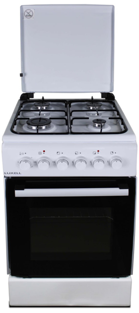 Плита комбінована LUXELL LF55S-40F WHITE – фото, відгуки ...