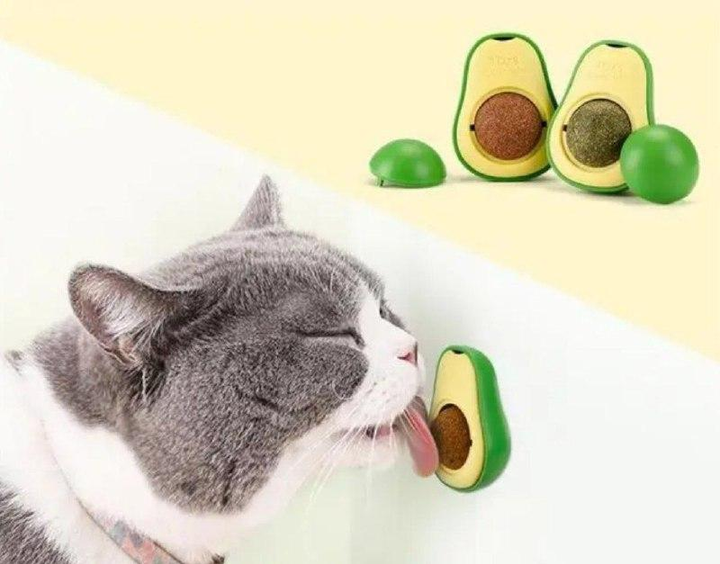 Котяча м'ята іграшка смаколик для котів Авокадо Cat candy Avocado ...