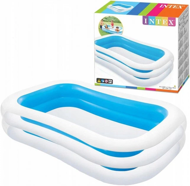 Семейный бассейн Intex 56483 на 749 лит. 262 х 175 х 56 см – купить ...