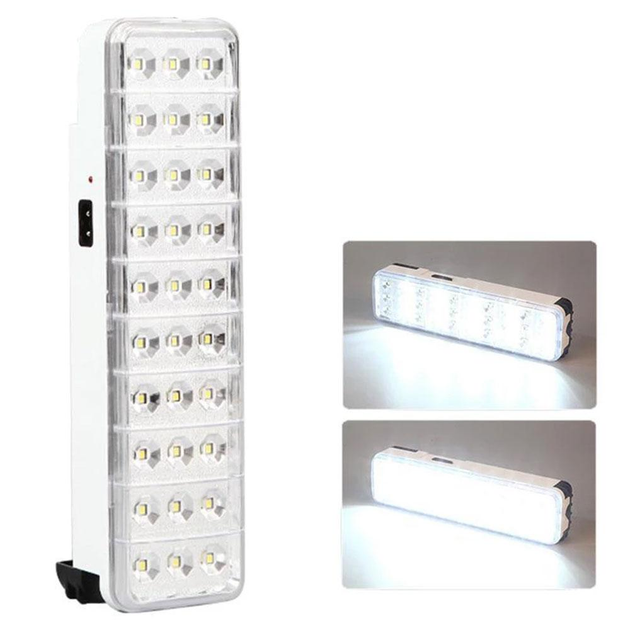 Аварийный фонарь аккумуляторный KD-630, 30LED / Светодиодный светильник ...