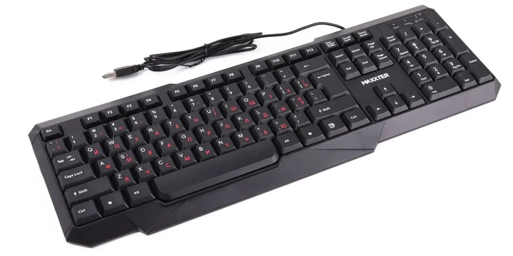 Клавіатура дротова Maxxter KB-211-U USB Black – фото, відгуки, характеристики в інтернет ...