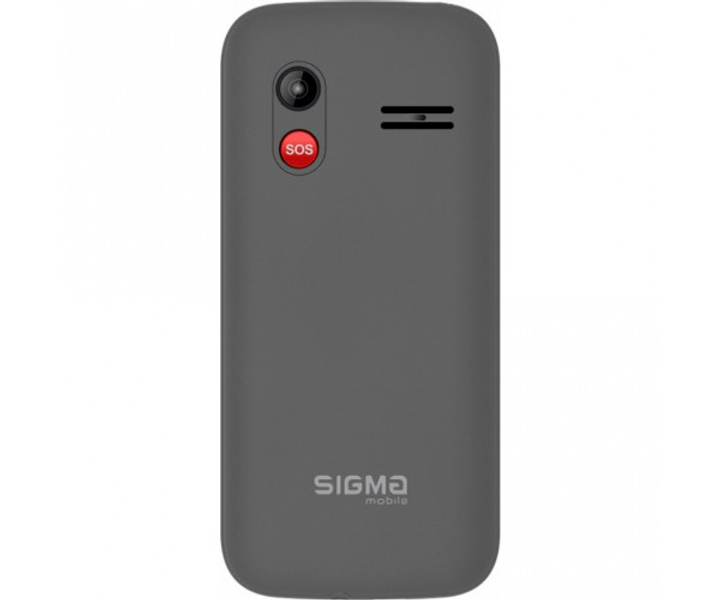 Мобильный телефон (бабушкофон) Sigma mobile Comfort 50 HIT Grey – фото ...