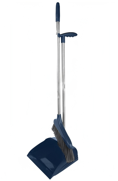 Набор для уборки Stenson R30572 метла совок 24x80x26см синий от ...