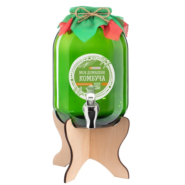 Набір для приготування Комбучі середній KomBUCHA BOX LITE+ від продавця ...