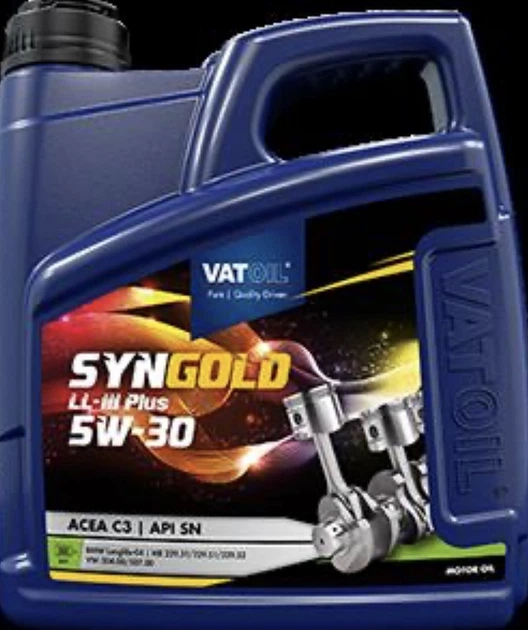 Моторна олива Vatoil SynGold LL-III Plus 5W30 4 л – фото, отзывы ...