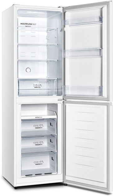 Двокамерний холодильник Gorenje NRK4181CW4 – фото, відгуки ...