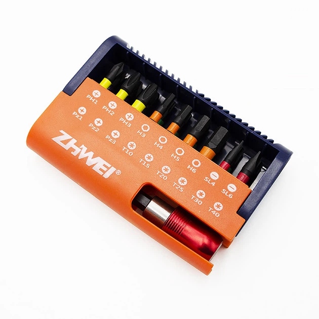 Набор бит торсионных 18 шт. ZHWEI и магнитный удлинитель с замком ...