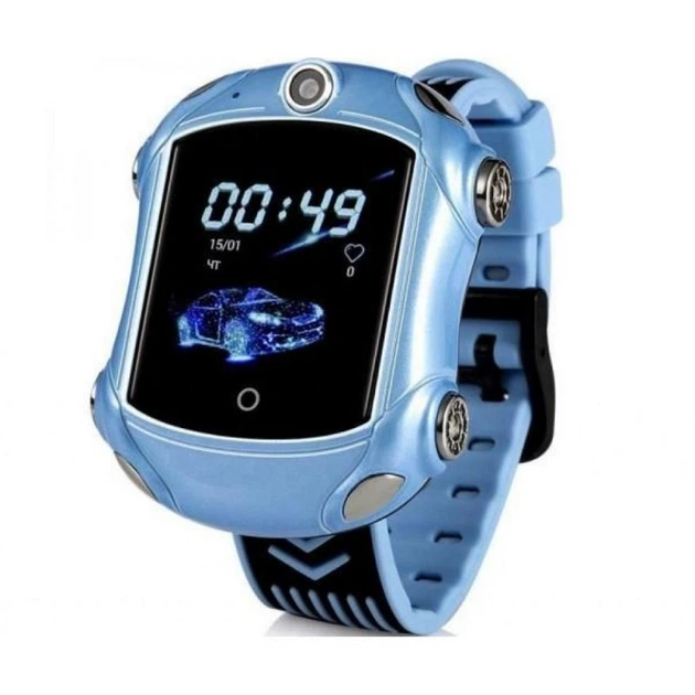 Смарт-годинник GoGPS ME X01 Blue Kids watch-phone GPS (X01BL) – фото ...