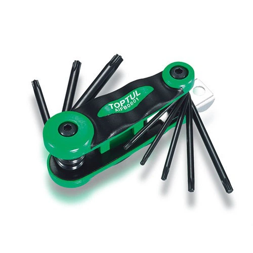 Набір шестигранників складаний TOPTUL TORX: T9-T40 AIFB0801 – низкие ...
