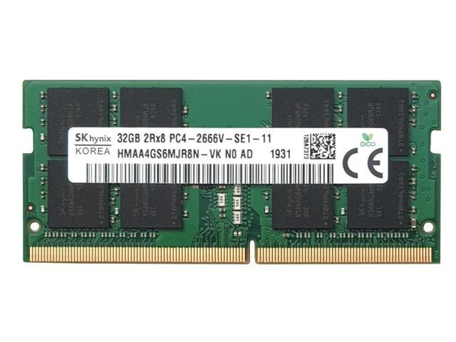 Пам'ять Hynix 32GB SO-DIMM DDR4 2666 MHz (HMAA4GS6MJR8N-VK) – фото ...
