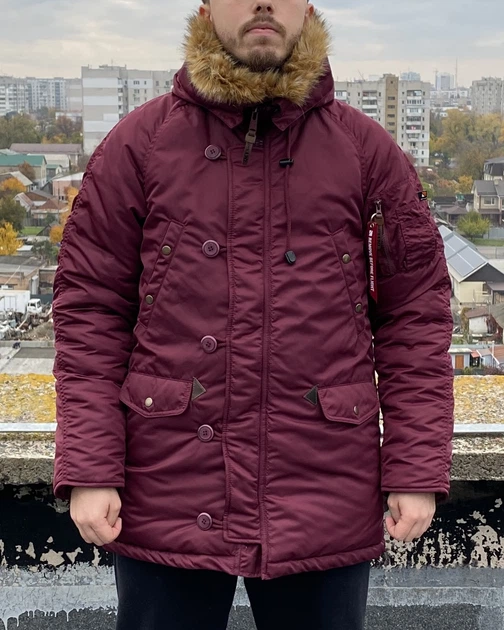 Аляска N-3B Classic бордова 4XL от продавца: Alaska History – в интернет-магазине ROZETKA ...