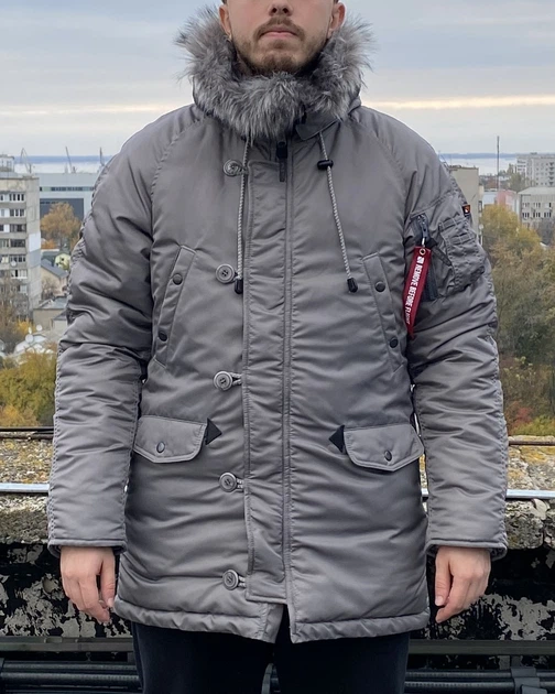 Аляска N-3B Classic сіра 3XL от продавца: Alaska History – в интернет-магазине ROZETKA | Купить ...