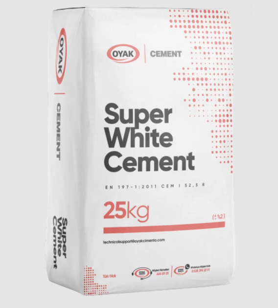 Цемент білий ADANA М-500 25 кг (Турція) – фото, отзывы, характеристики ...