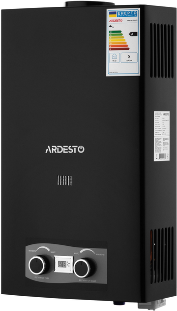 Газовый проточный водонагреватель Ardesto TFGBH 10B X2 BLACK – фото ...