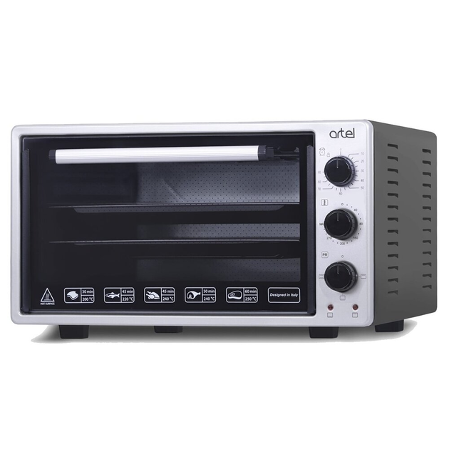 Стоячі духовки електричні ARTEL модель "MD 3216 L" GREY-BLACK – фото ...
