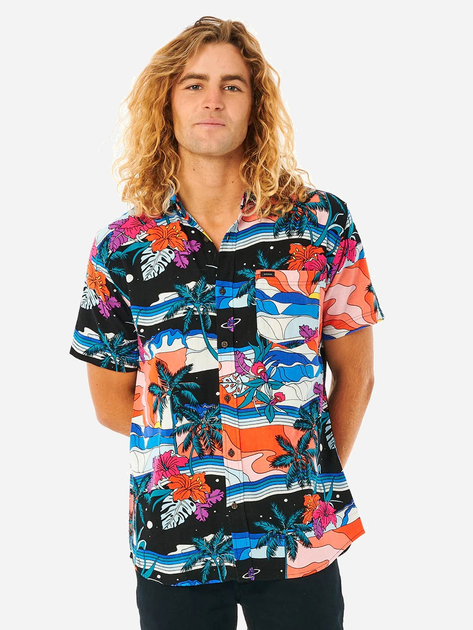 Рубашка Rip Curl Party Pack S/S Shirt 01CMSH-90 S Черная (9359082261610 ...