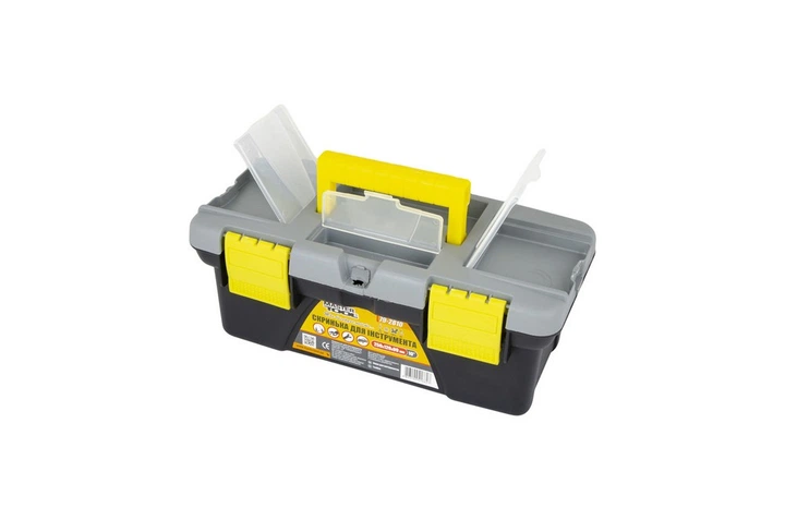 Ящик для инструмента MASTERTOOL GM 10" (250х126х99 мм) съемные органайзеры пластиковые замки (79 ...