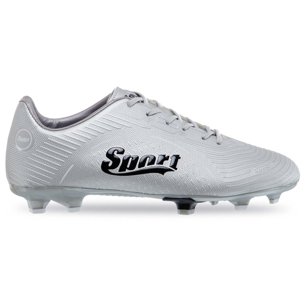 Бутсы футбольные Different Sport Action 301041-4 размер 43 Silver-Black ...
