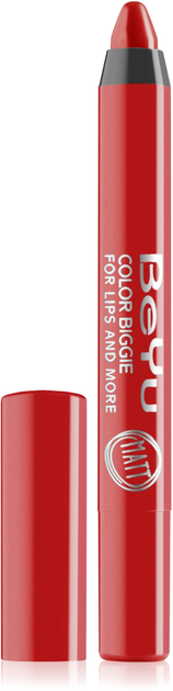 Помада-олівець стійка матова BeYu Color Biggie For Lips And More 418 ...