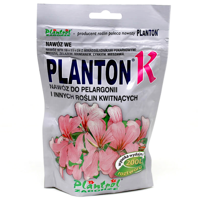 Удобрение для пеларгоний и цветущих Плантон К (Planton K) / 200 г ...