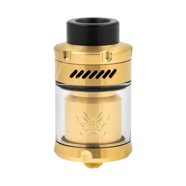 Атомайзер для Мода (MOD) Hellvape Dead Rabbit V3 RTA Gold (Золотой ...