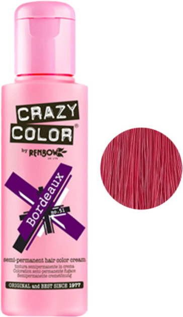 Тинт-краска для волос Crazy Colour by Renbow Semi Permanent Color №51 ...