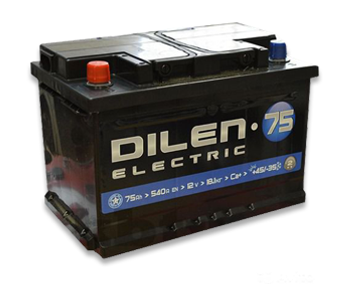 Автомобильный аккумулятор DILEN 6CT-75 Ah 670A R+ – фото, отзывы ...
