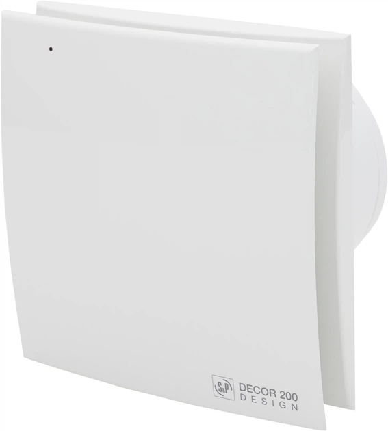 Витяжний вентилятор на кулькових підшипниках SOLER&PALAU Decor-200 CZ ...