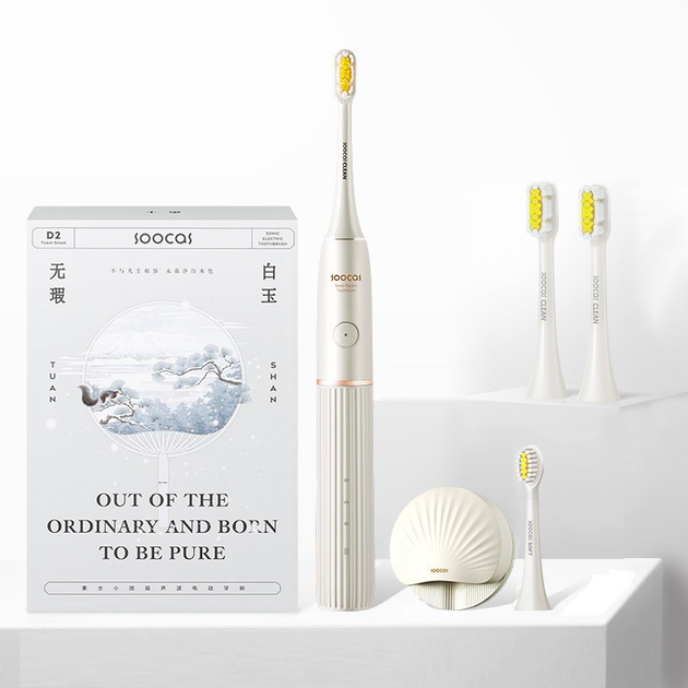 Электрическая зубная щетка Soocas D2 White – фото, отзывы ...