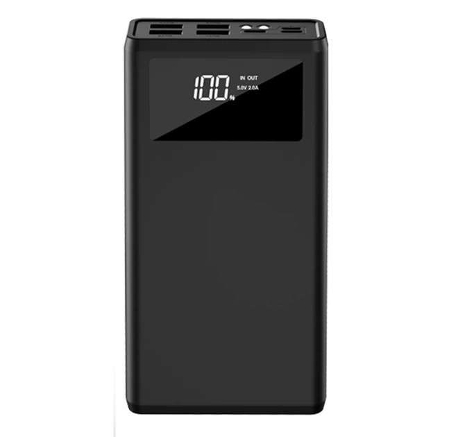 УМБ с цифровым дисплеем XO Power Bank PR125 50000 mAh чёрный – фото ...