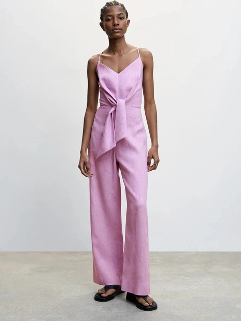 Комбинезон женский Mango Nalis 47008631-61 S Сиреневый (8445791721659 ...