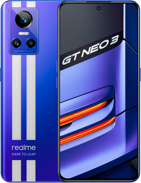 Мобильный телефон Realme GT Neo 3 150W 12/256GB Nitro Blue ...