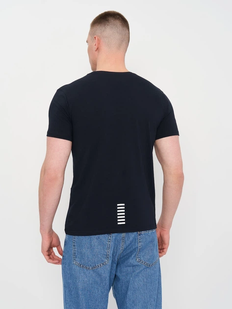 Футболка Emporio Armani 11089.3 S (44) Темно-синя – в інтернет-магазині ...