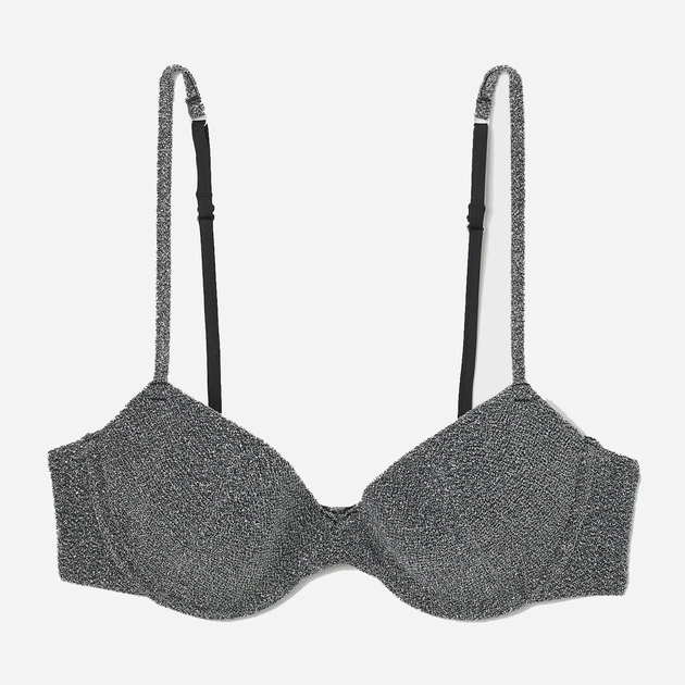 Верхня частина купальника жіноча H&M 060790008 80B Срібляста (OS_6666000174260) – Брендовий одяг ...