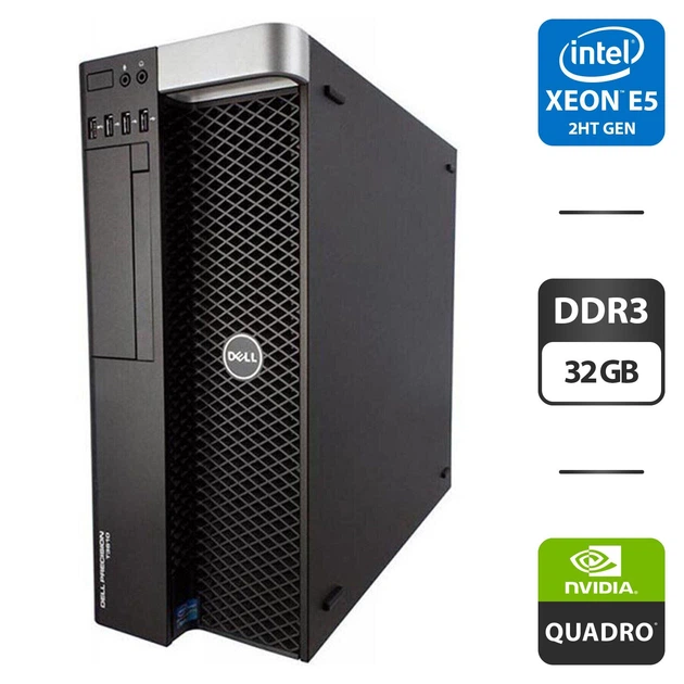 Компьютер Dell Precision T3610 Tower / Xeon E5-2658 v2 (10(20) ядер по ...