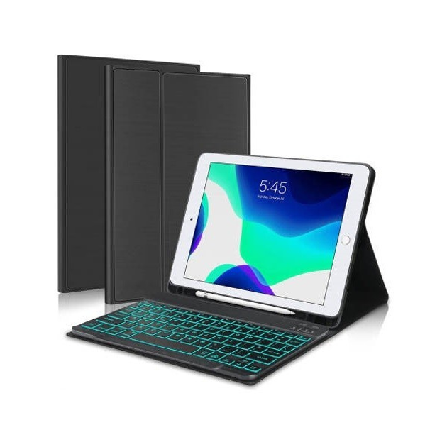 Чехол книжка с Bluetooth клавиатурой eAmpang для Apple iPad Air 4 / Air ...