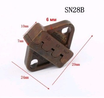 Губки для обжимки SN-28B обжимной инструмент/матрица 16-28 AWG 576333249 – фото, отзывы ...