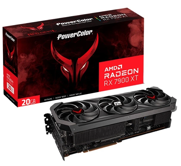 Видеокарта AMD Radeon RX 7900 XT 20GB GDDR6 Red Devil PowerColor (RX ...