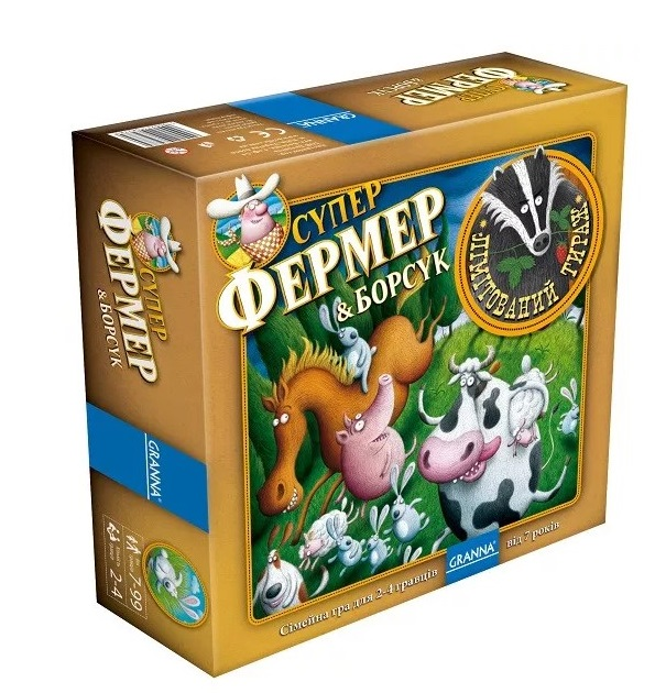 Настольная игра Супер фермер & Борсук (Super Fermer) – фото, отзывы ...