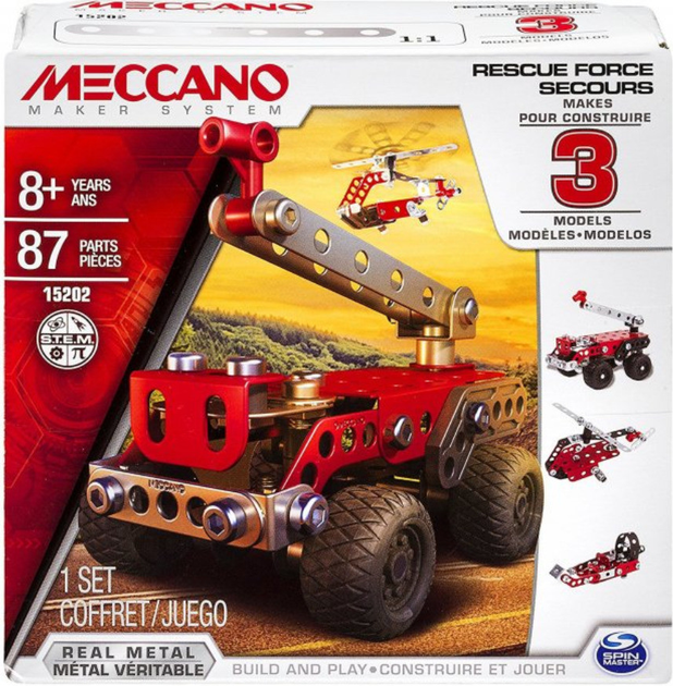Конструктор металлический Meccano Spin Master 3в1 87 дет – фото, отзывы ...