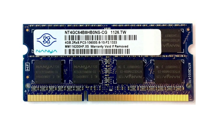SODIMM 4Gb DDR3-1333 Nanya NT4GC64B8HB0NS-CG б/в – фото, отзывы, характеристики в интернет ...